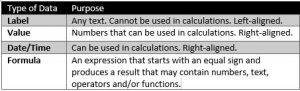 Excel Chapter 1 – Business Computers 365
