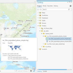 1.3 Add Data to the Map – The Flexible GIS Workbook for ArcGIS Pro
