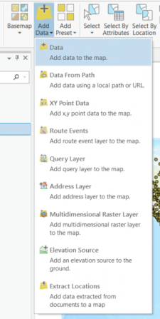 1.3 Add Data to the Map – The Flexible GIS Workbook for ArcGIS Pro