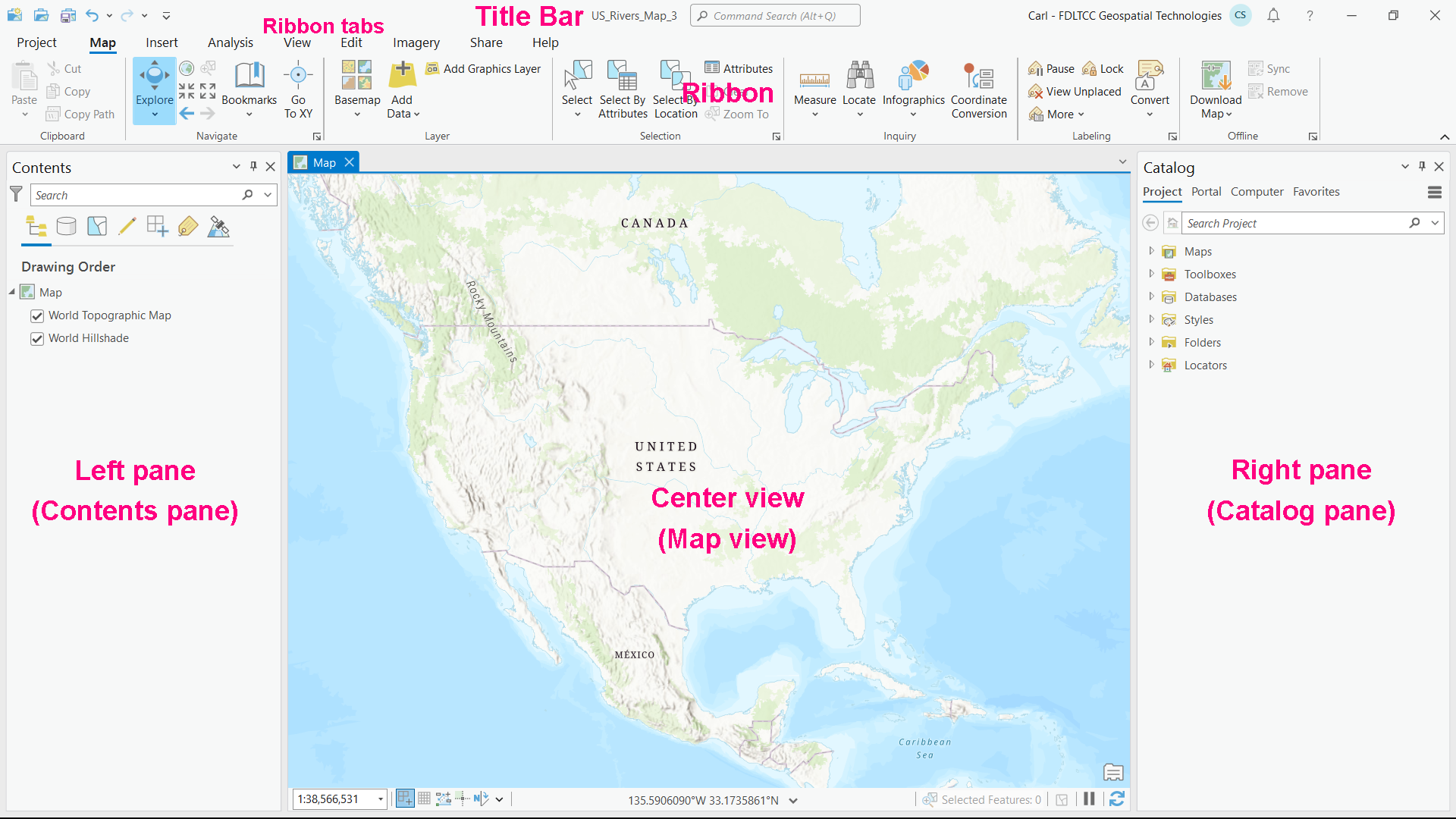 1.1 Start a New Project – The Flexible GIS Workbook for ArcGIS Pro