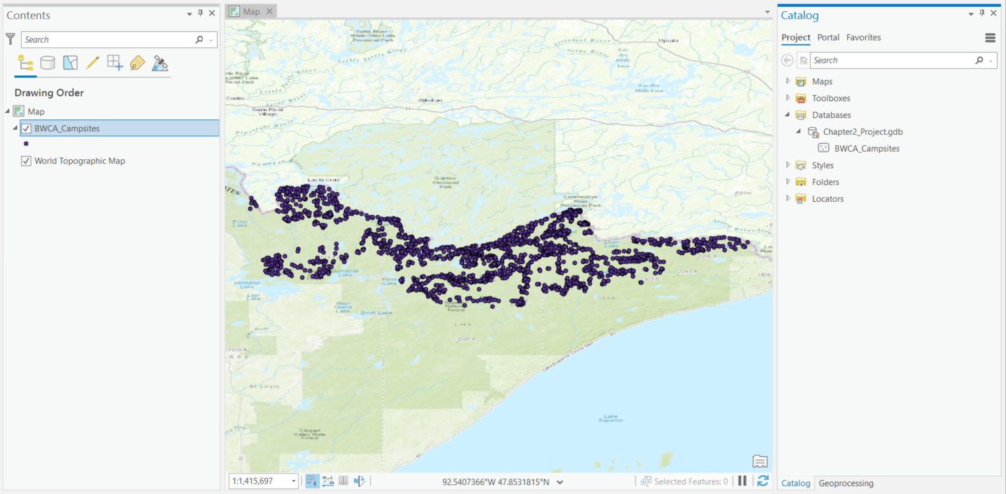 2.1 Import GPS Data – The Flexible GIS Workbook for ArcGIS Pro