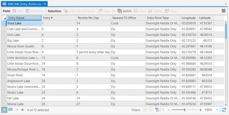 2.2 Create Point Features from a Table – The Flexible GIS Workbook for ArcGIS Pro