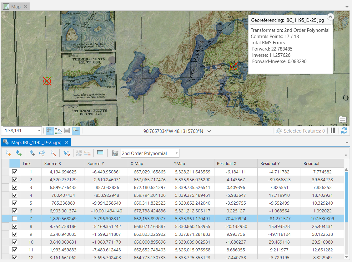 2.6 Georeference Raster Maps – The Flexible GIS Workbook for ArcGIS Pro