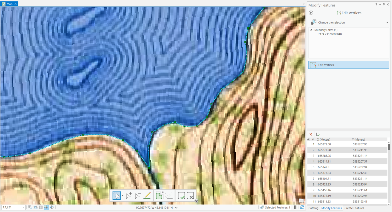 2.7 Digitize and Edit Features – The Flexible GIS Workbook for ArcGIS Pro